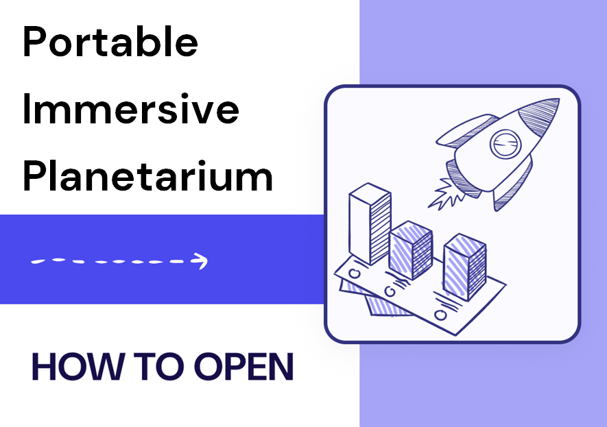 How to Open Portable Immersive Planetarium?